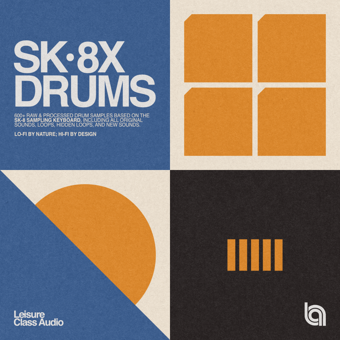 SK-8X Drums (Casio SK-8) by Leisure Class Audio